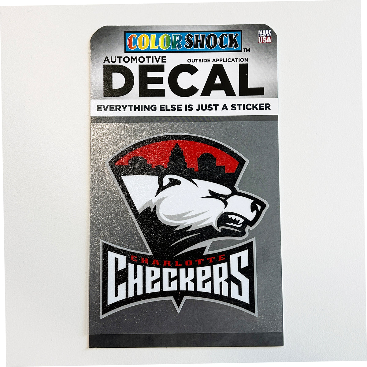 Primary Logo Decal – Charlotte Checkers