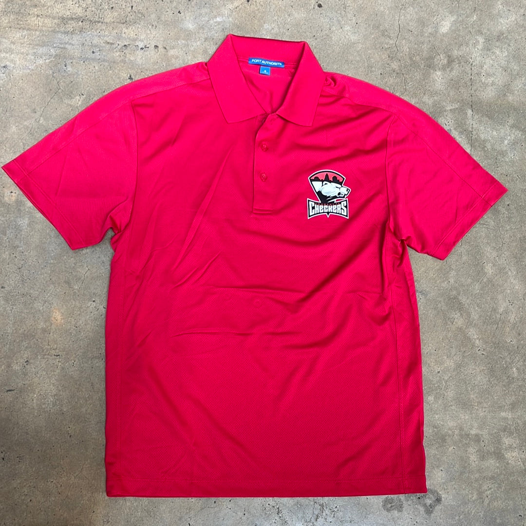 Primary Logo Polo – Charlotte Checkers
